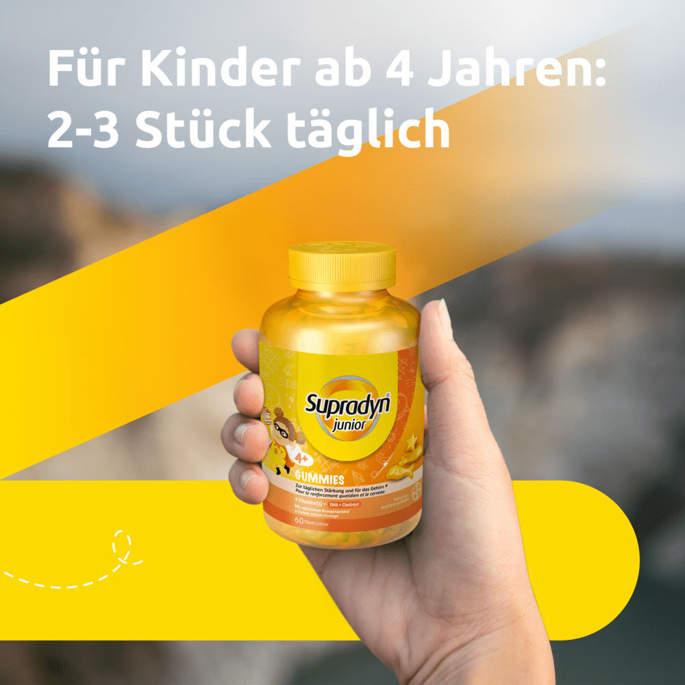 Supradyn® junior Gummies | Zur täglichen Stärkung